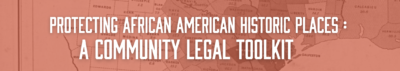 Protecting African American Historic Places - The Texas Freedom ...